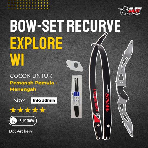 Jual WNS Explore W1 Recurve Bow & Barebow – Busur Panahan Terbaik untuk ...