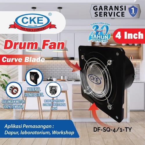 Promo Exhaust Fan Dinding 4 Inch Booster Fan Wall Duct Fan Kipas ...