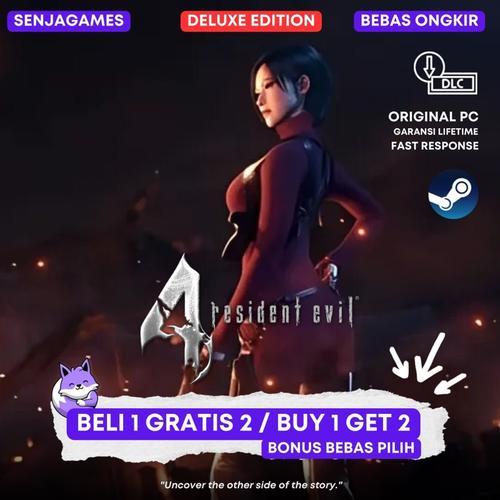 Jual Resident Evil 4 Remake Deluxe + Separate Ways DLC Original PC Games - DVD50GB - Kota Bekasi ...