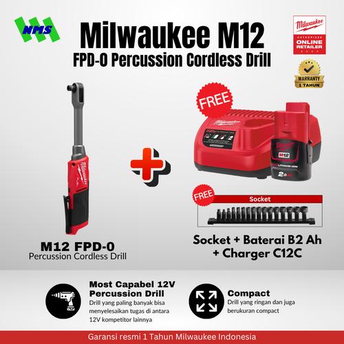 Jual Mesin Pembuka Baut Panjang Milwaukee M12 FPTR-0 FUEL Insider Pass ...