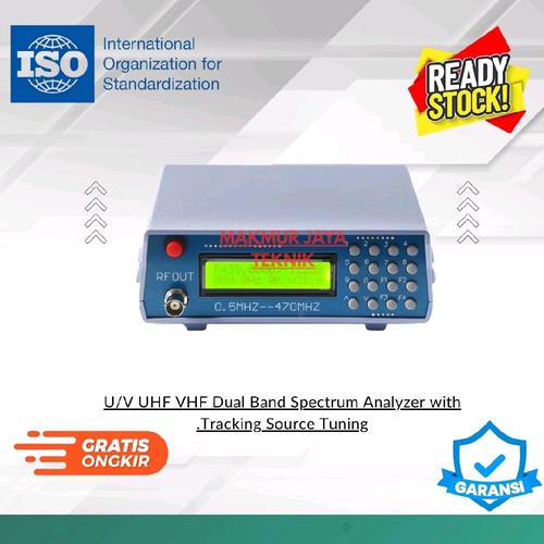 Jual U/V UHF VHF dual band spectrum analyzer with tracking source ...