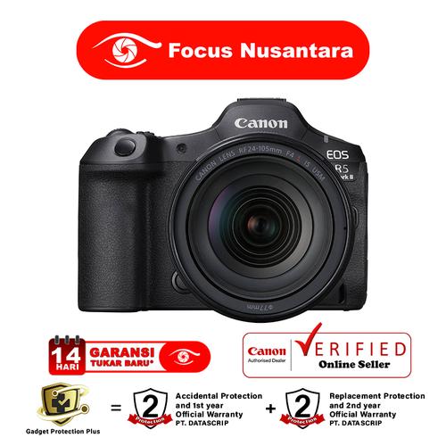 Promo Canon EOS R5 Mark II Kit 24-105mm f4 / EOS R 5 II Body Only ...