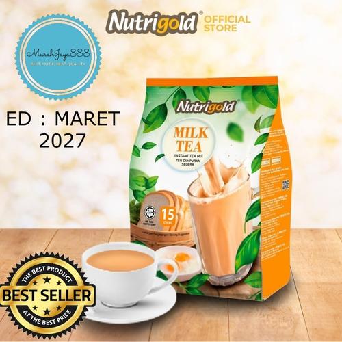 Jual Nutrigold Milktea Instant Tea Milk 15 Stik Teh Campuran Segera ...