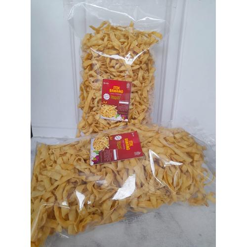 Jual Stik Bawang Gurih Khas Padang Homemade kemasan 500 gr/ Snack enak ...
