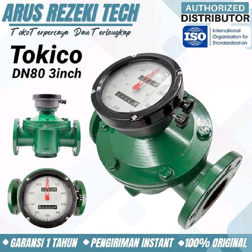 Jual Flowmeter OGM Minyak DN80 Flow Meter Solar Flange 3”Inch Meteran ...