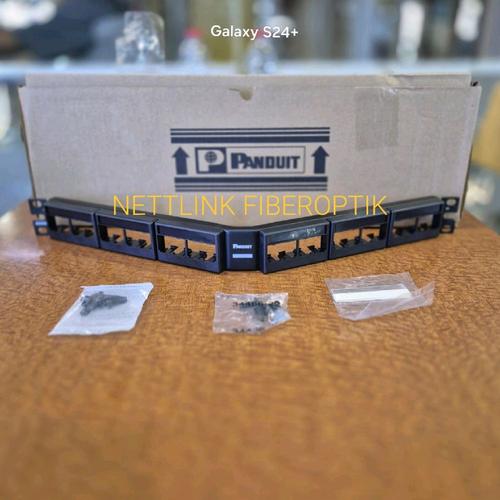 Jual PATCH PANEL 24PORT ANGLED PANDUIT CPPLA24WBLY ORIGINAL - Jakarta ...