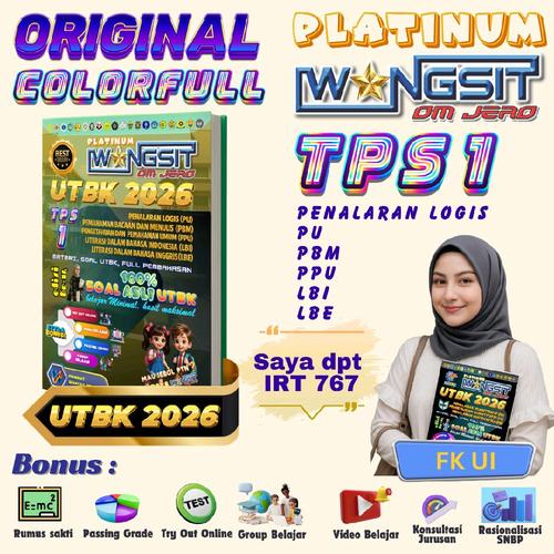 Jual (UTBK 2026) Paket Buku Wangsit Om Jero EDISI SATUAN TPS UTBK 2026 ...