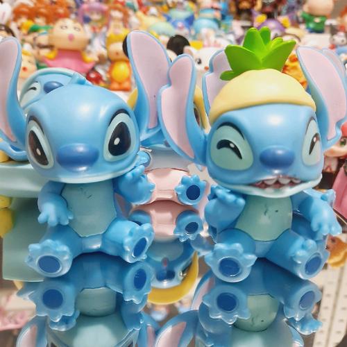 Jual lilo and stitch holiday figure mainan LILO STITCH blind box - g ...