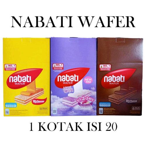 Promo RICHEESE NABATI WAFER RASA KEJU | KOREA GEGUMA | RICHOCO COKELAT ...