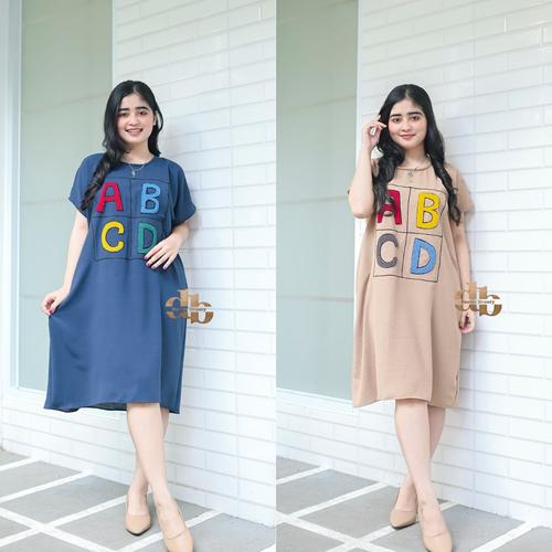Jual db - daster ABCD dress wanita kekinian terbaru 2025 korean style ...