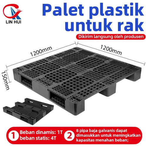 Promo LIN HUI PLASTIC Palet plastik berkualitas tinggi 120x120*15cm ...