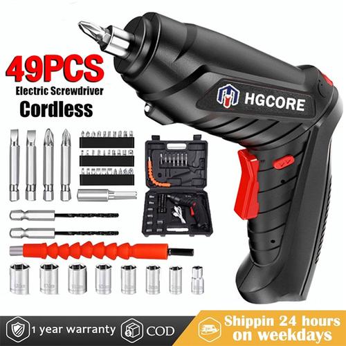 Promo Mesin Bor Cordless Mini 4.2V dengan Baterai 18650/1500mAh ...