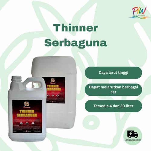 Promo [READY STOCK] Thinner Serbaguna- 4 dan 20 liter | Thinner untuk ...