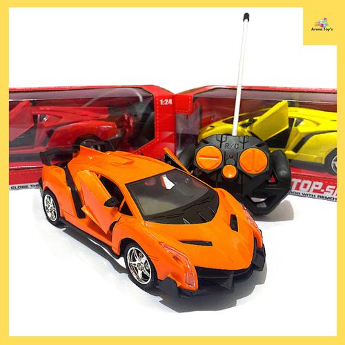 Promo Mainan Anak Remote Control Mobil Sport RC Top Speed Buka Pintu RC ...