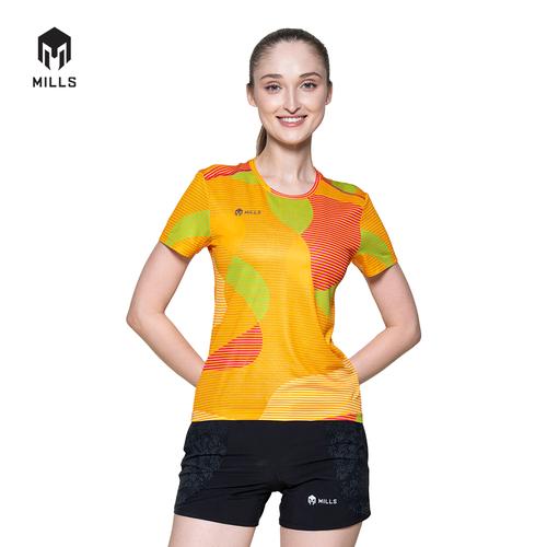 Promo MILLS Baju Olahraga Running Zenith Running Tshirt Women 5013 ...