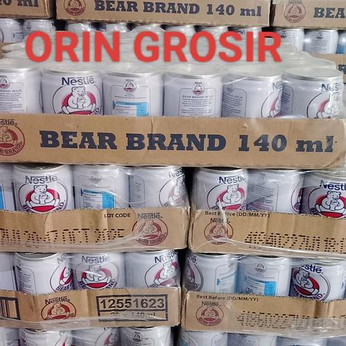 Promo susu bearbrand susu beruang 140ml 1 dus isi 30pcs Milk Kaleng ...