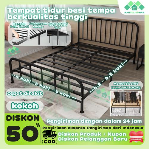 Promo 【MANTUL!!!】Bingkai tempat tidur Single/Double/Queen/King Ukuran ...