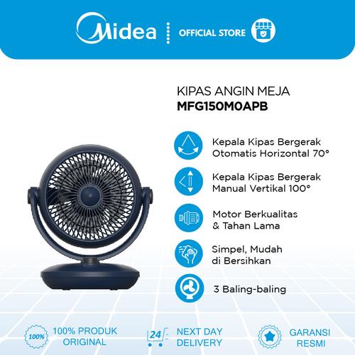 Jual MIDEA Kipas Meja / Table Circulation Fan MFG150M0APB - Mini Size ...