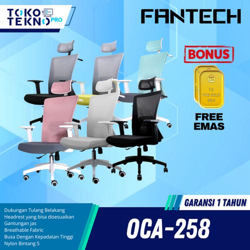 Promo Fantech OCA258 / OC-A258 Kursi Kantor Office Chair - OCA-258 ...