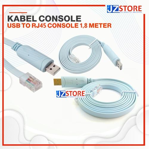 Jual Kabel Console USB to RJ45 Console 1,8 Meter - Kota Medan - JZTECH ...