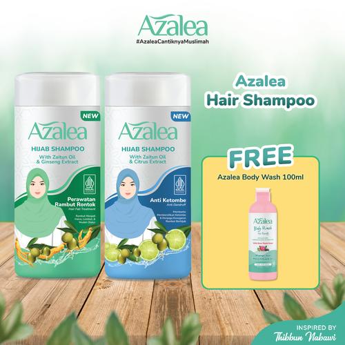 Promo Azalea Hijab Shampoo 170 ML - Shampoo untuk Rambut Segar dan Anti ...