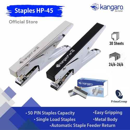 Jual Stapler Jilid HP 45 / Stapler Buaya HP45 Kangaro / Stapler Standar ...