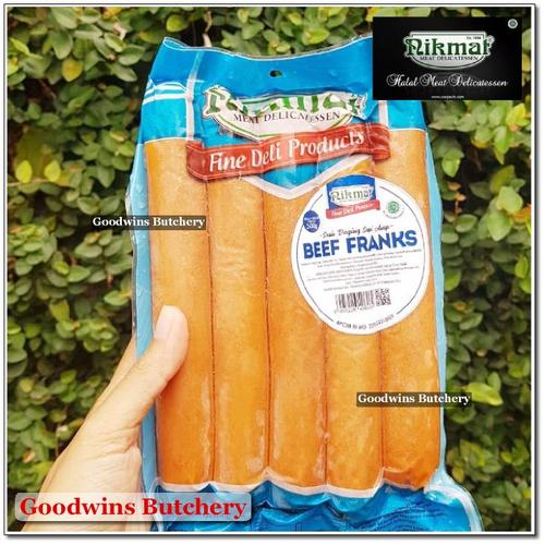 Jual Sosis hotdog BEEF FRANKS Nikmat Soejasch Bali sausage frankfurter ...