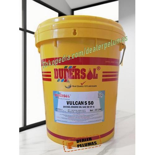 Jual DUPERSOL VULCAN S 50 Diesel Engine Oil SAE 50 - Oli Mesin Diesel ...