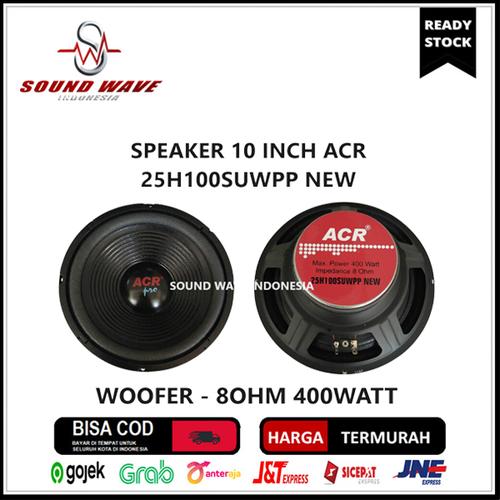 Jual SPEAKER ACR PRO 10 INCH 25H100SUWPP NEW WOOFER - Jakarta Barat ...