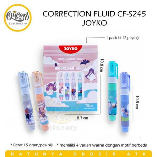 Jual 1 PCS CORRECTION FLUID CF-S245 JOYKO / TIP X / TIPE-X CAIR STIPO ...
