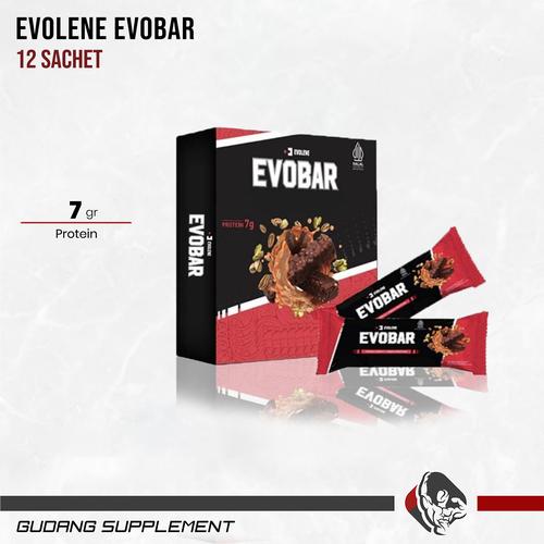 Jual Evolene Evobar 1 Box 12 Sachet Protein Bar - Kota Surabaya ...