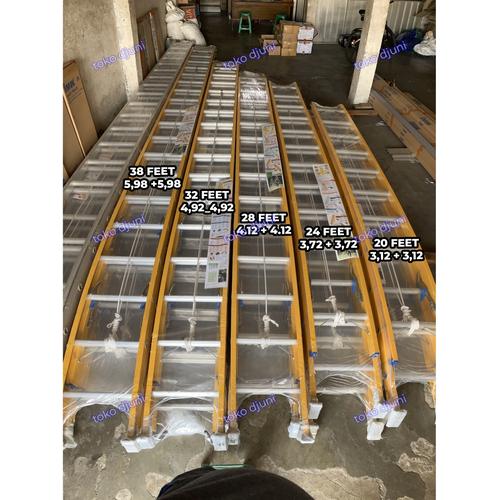 Jual TANGGA SLIDING PLN, TANGGA EXTENTION FIBER GLASS "TOYO" 6 METER ...