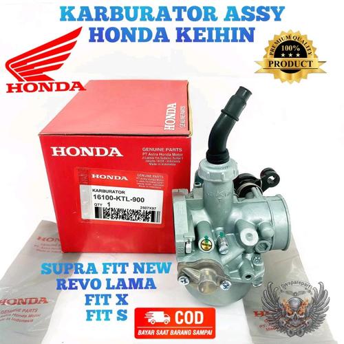 Promo GW- KARBURATOR ORI HONDA KTL SUPRA FIT NEW REVO LAMA KUALIATAS ...