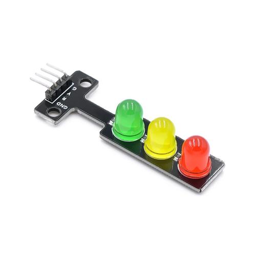 Jual MODUL LED LAMPU LALU LINTAS TRAFFIC LIGHT MODUL 5V 8MM R-Y-G ...
