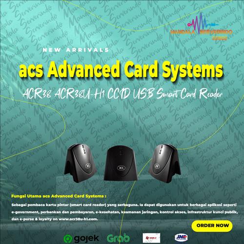 Jual acs Advanced Card Systems ACR38 ACR38U-H1 CCID USB Smart Card ...
