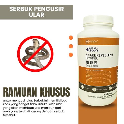 Jual Obat Pengusir Ular /Penolak Ular Snake Repellent 1.000 gram ...