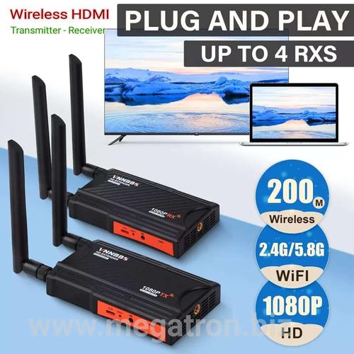 Jual Wireless HDMI Transmitter Receiver - Jakarta Barat - MEGATRON.BIZ ...