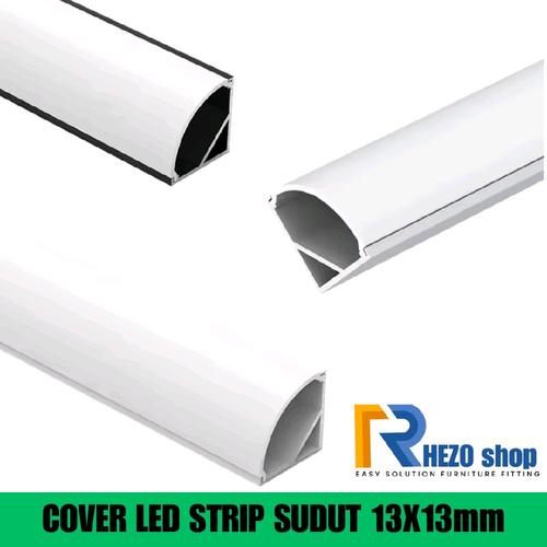 Jual housing led strip sudut aluminiun / rumah lampu sudut / RULAM 013 ...