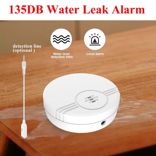 Jual Dual detection Water Sensor 135dB Alarm Water Leak Detector Alert ...