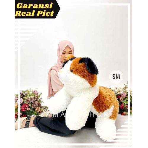 Promo BONEKA KUCING BESAR JUMBO LUCU LEMBUT HALUS BISA UKIR NAMA SNI ...