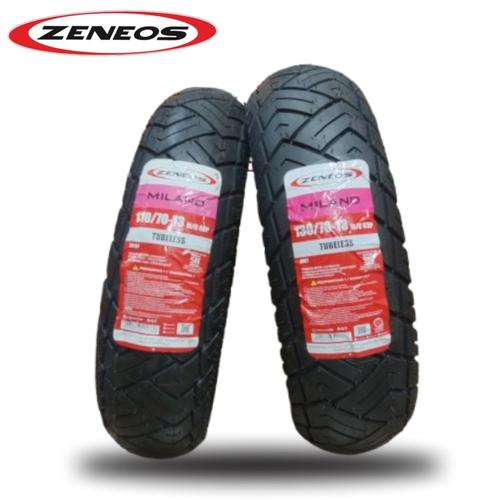 Promo ZENEOS MILANO BAN MOTOR NMAX, POLYTRON RING 13 110/70-13 & 130/70 ...