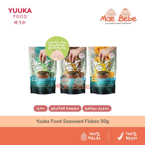 Jual Yuuka Food Seaweed Flakes Abon Rumput Laut Non MSG Topping MPASI ...