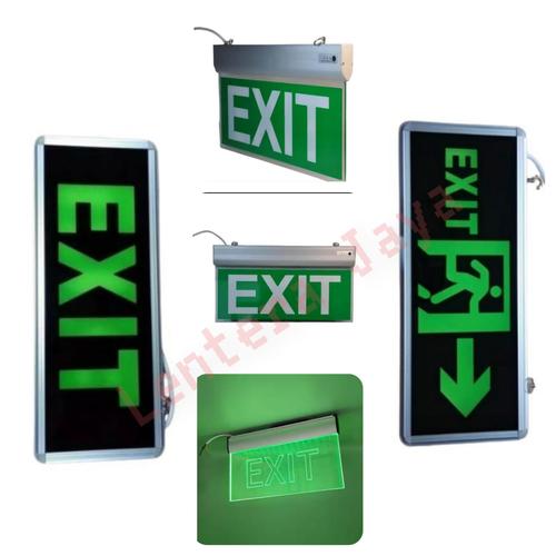 Jual Lampu LED exit sign pintu keluar darurat emergency toilet - Model ...