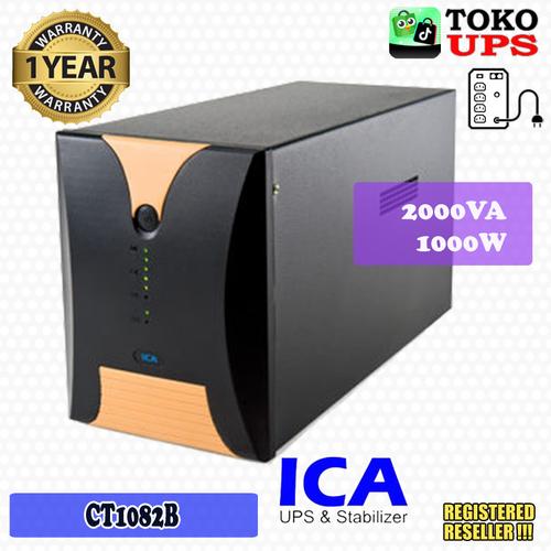 Promo UPS ICA CT1082B 2000VA 1000W UPS Merk Ternama Stabilizer - Bubble ...