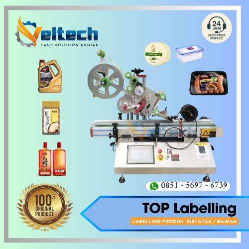 Jual Top labeling | Mesin Labeling Otomatis untuk Kemasan Datar ...