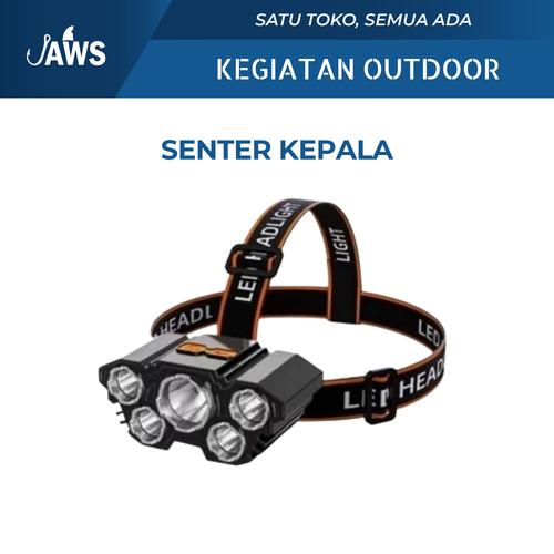 Jual Senter Kepala Head Lamp Lampu LED Cree Camping Outdoor Lampu ...