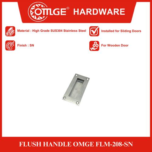 Jual Flush Handle/Handle Tanam untuk Pintu Kayu OMGE FLM-208-SN ...