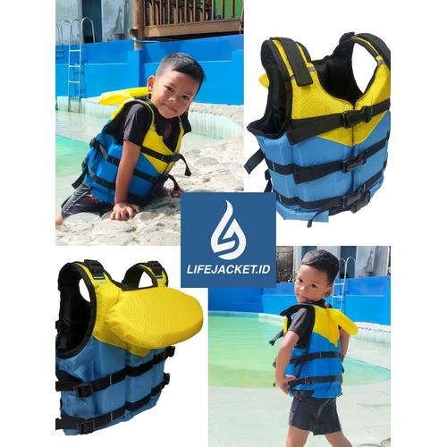 Jual Jaket Pelampung Anak Mini Lifejacket.ID - KIDS Outdoor life jacket ...