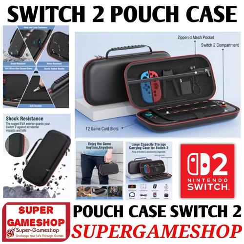 Jual Pouch Nintendo Switch 2 Travel Case Tas Nintendo Switch2 Pouch ...