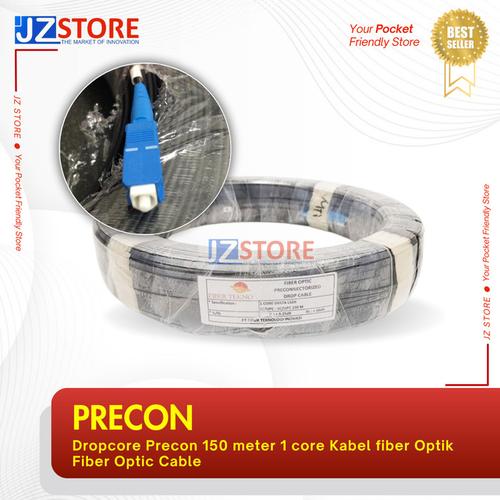 Jual Dropcore Precon 150 meter 1 core Kabel fiber Optik Fiber Optic ...